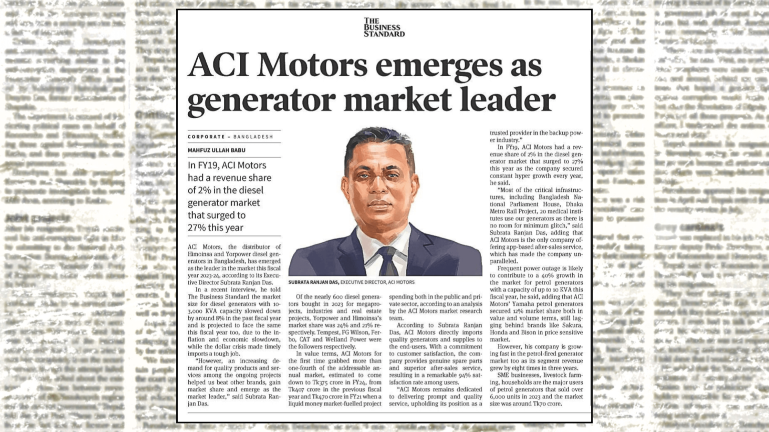 Power Talks – ACI Power Solution